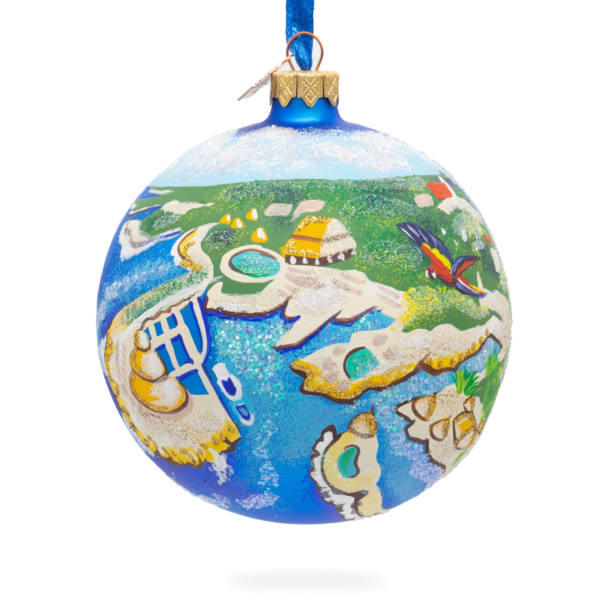 Theme Park at Riviera Maya, Playa del Carmen, Mexico Glass Ball ...