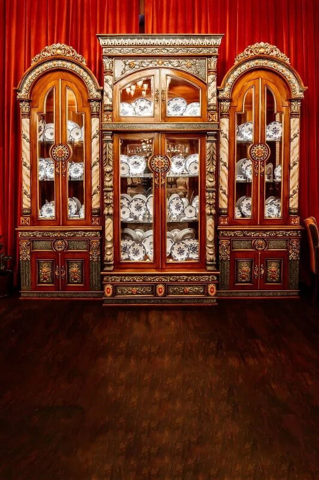 Theme Party Backdrops Red Ceremony Carpet Stage Luxurious Wedding ...