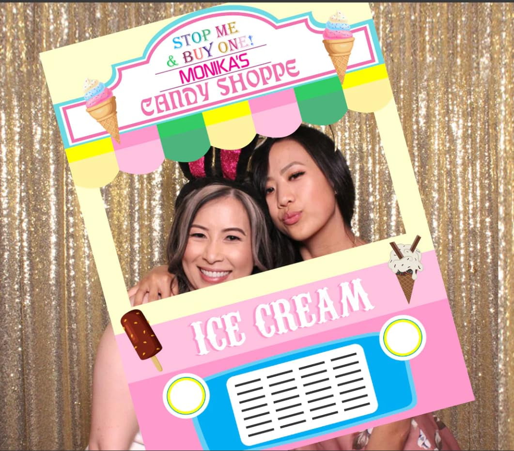 Theme My Party Candy Land Theme Birthday Photobooth Props I ...