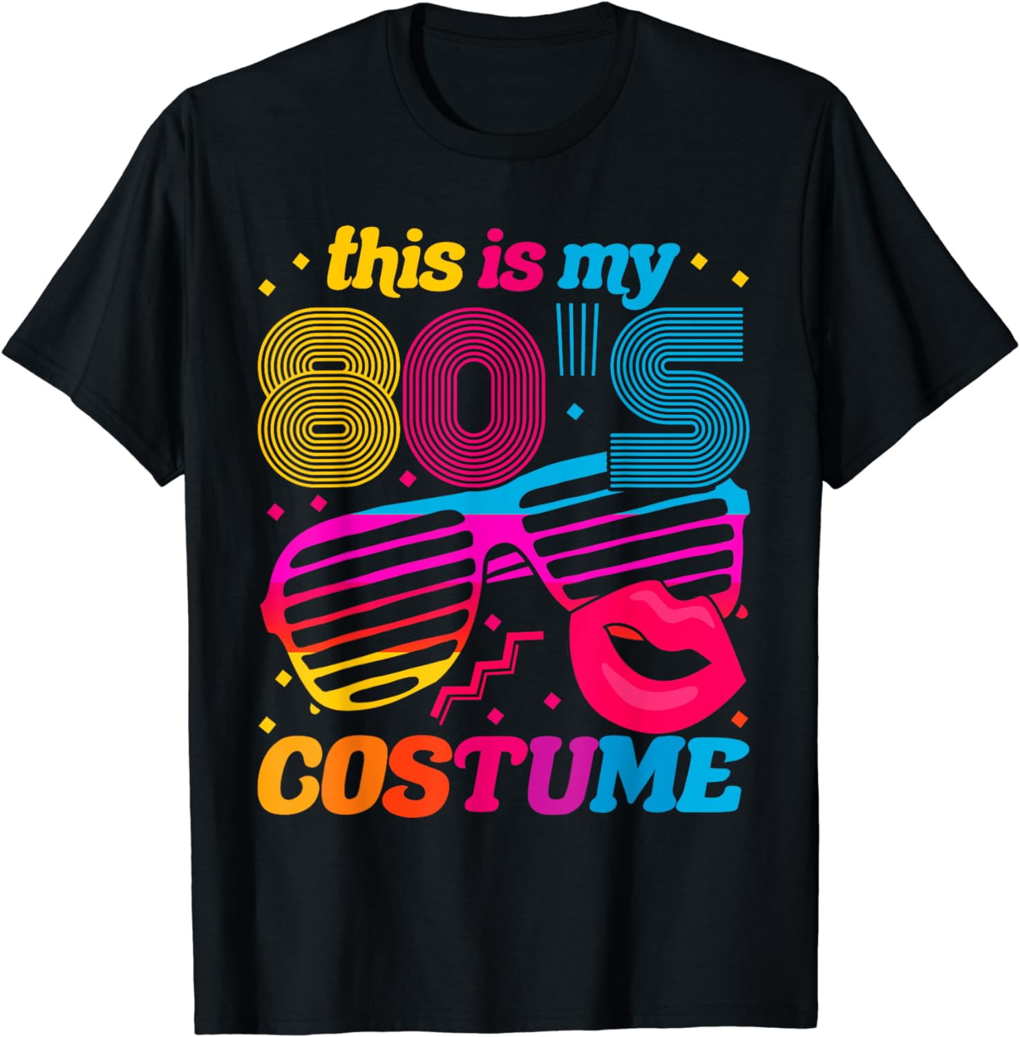Theme Party Costume 80s T-Shirt 80s Costume 80s Music Gift Idea ...