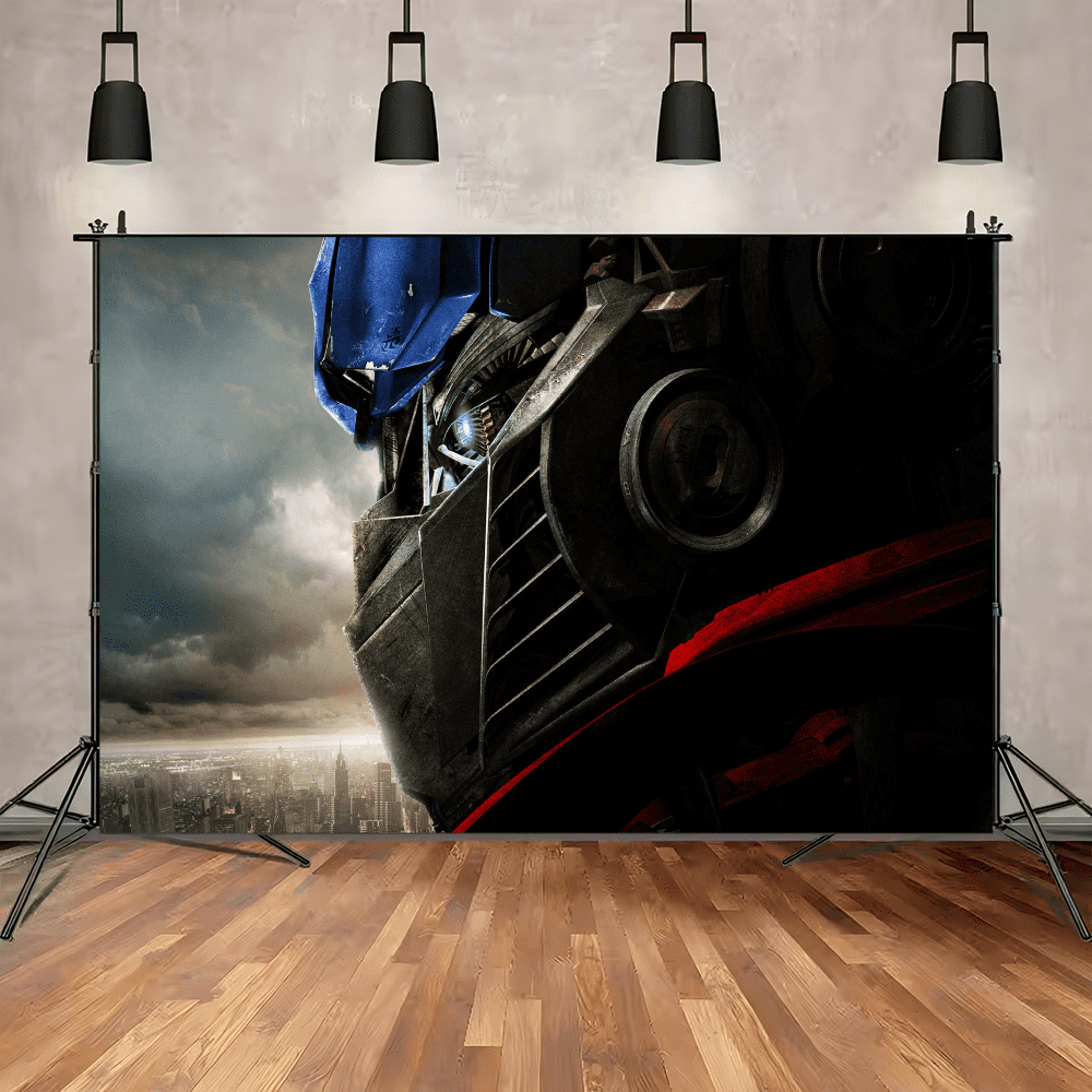 Theme Party Decoration Backdrop Cartoon Boys Girls Birthday Party ...