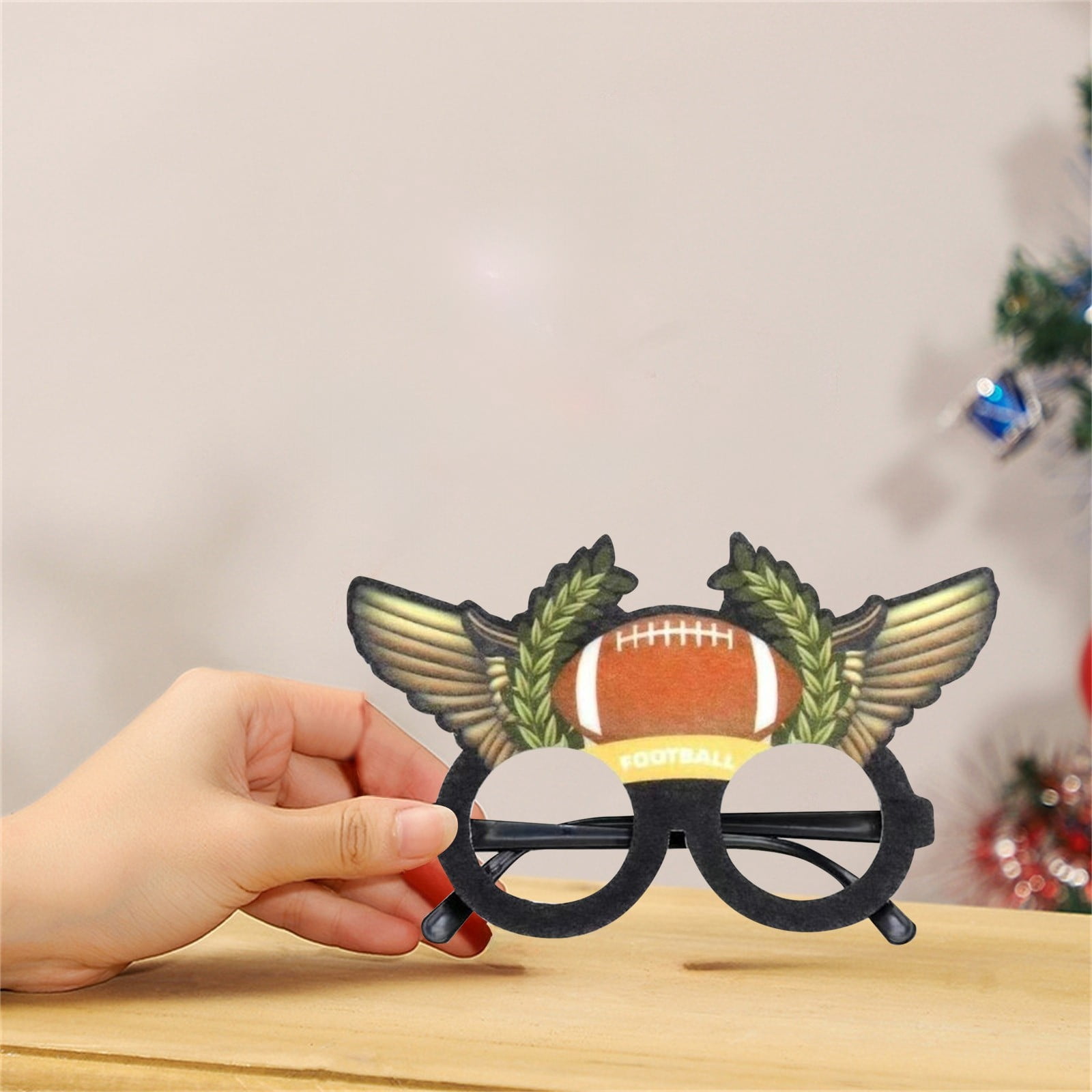 Themed Football Party Glasses Cheerleader Props For Fans Accessories ...