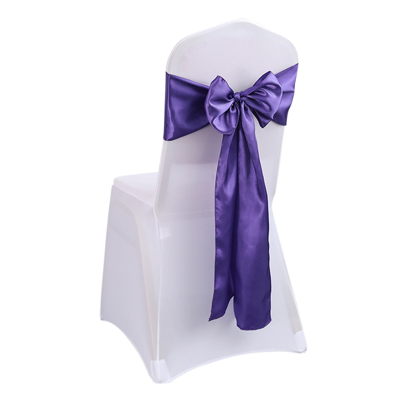 Themed Party Decorations Chair Ribbon Bow Strap Wedding Banquet Party ...