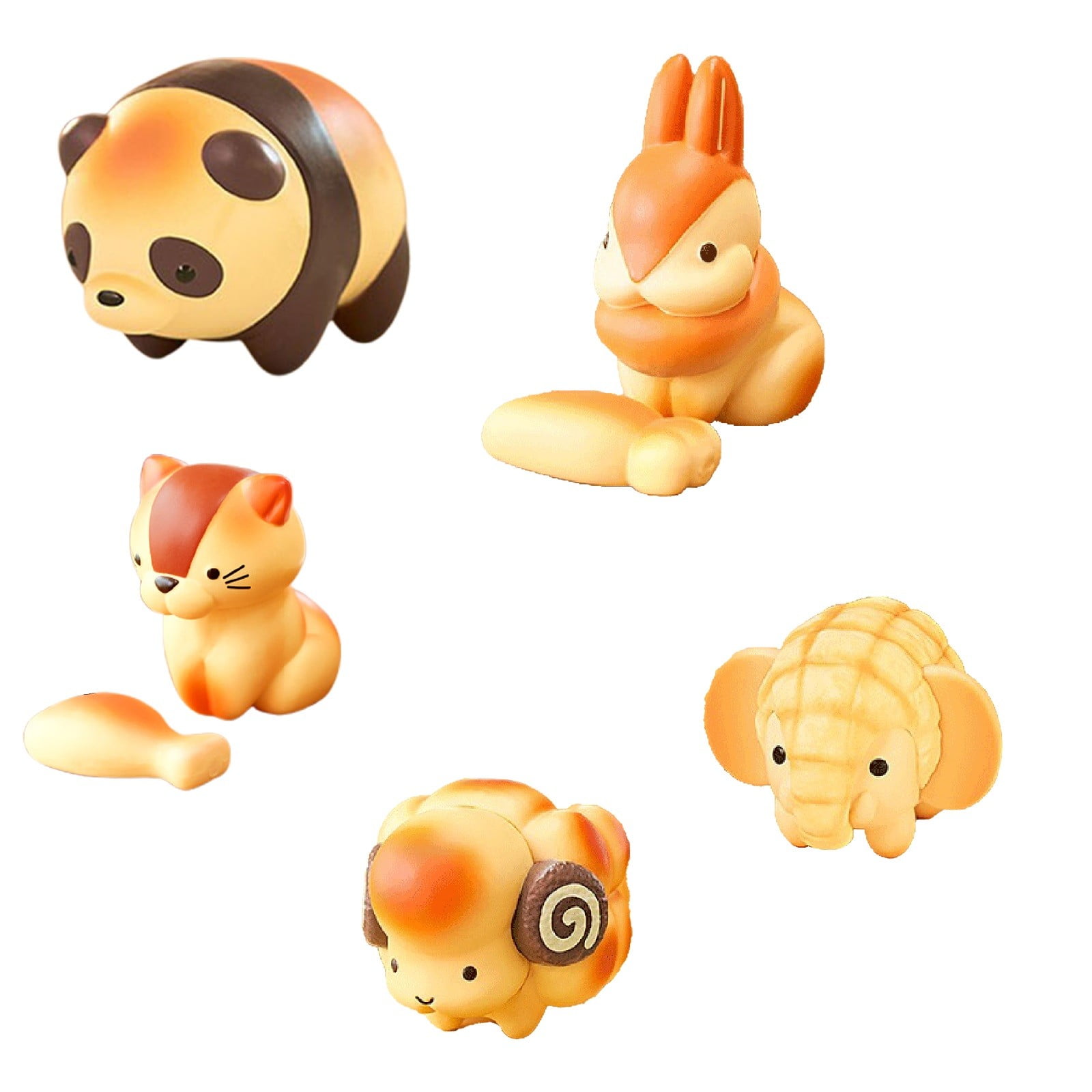 Themed Party Decorations Mysterious and Charming Animal Mini Figures ...