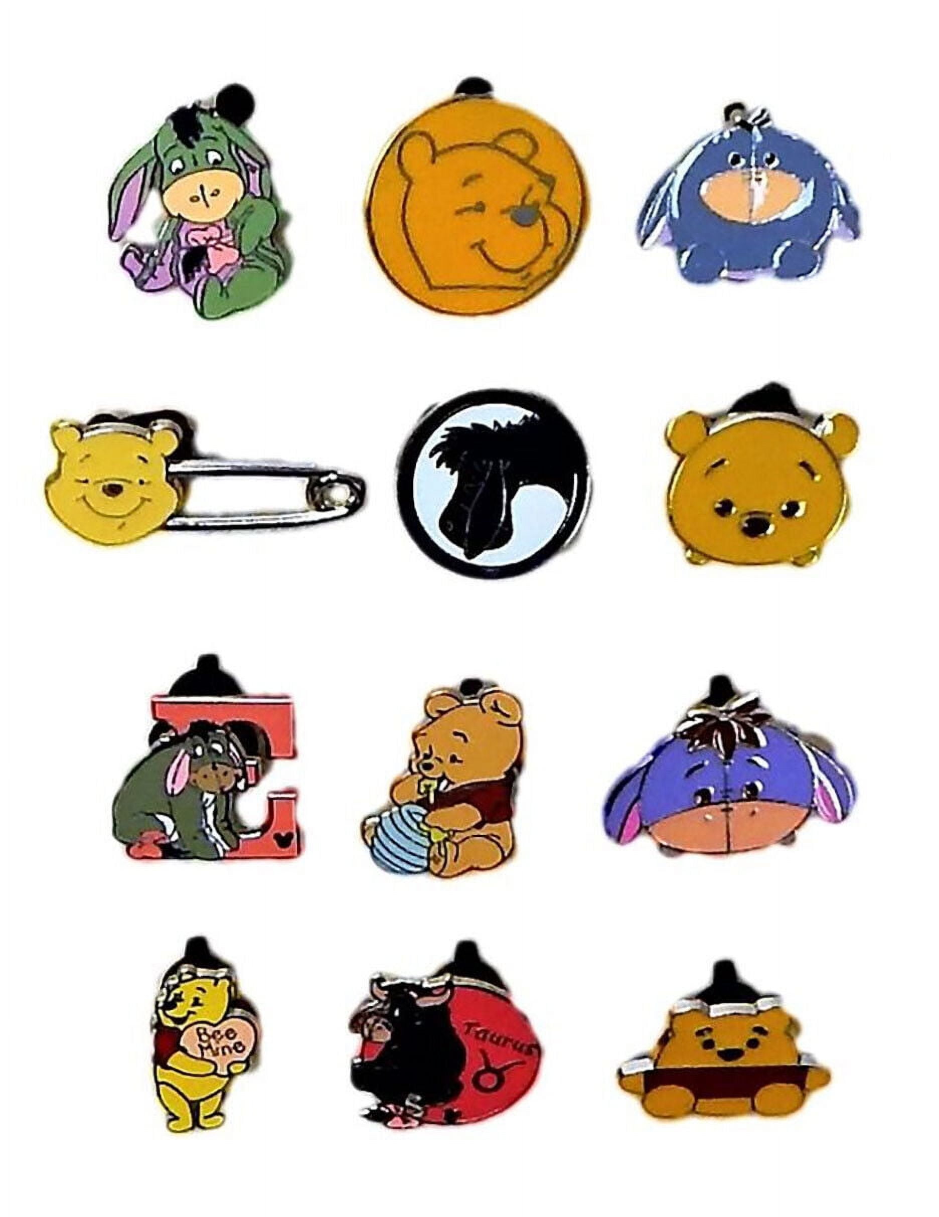 Themed Walt Disney Park Trading Pins Set Winnie The Pooh Eeyore 5 ...