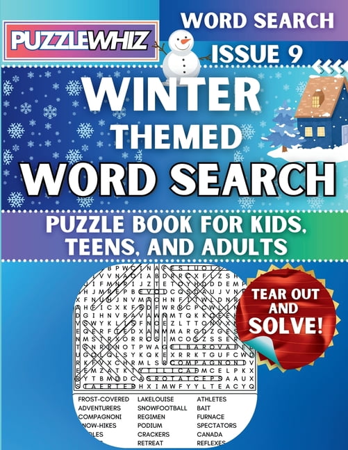 Themed Word Search Puzzles Winter - Themed Word Search - Fun ...