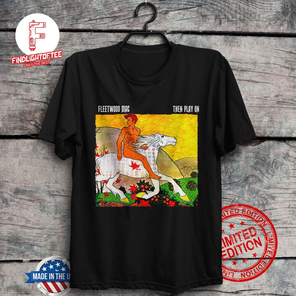 Then Play On Retro Music Shirt Vintage Rock Legends Graphic - Walmart.com