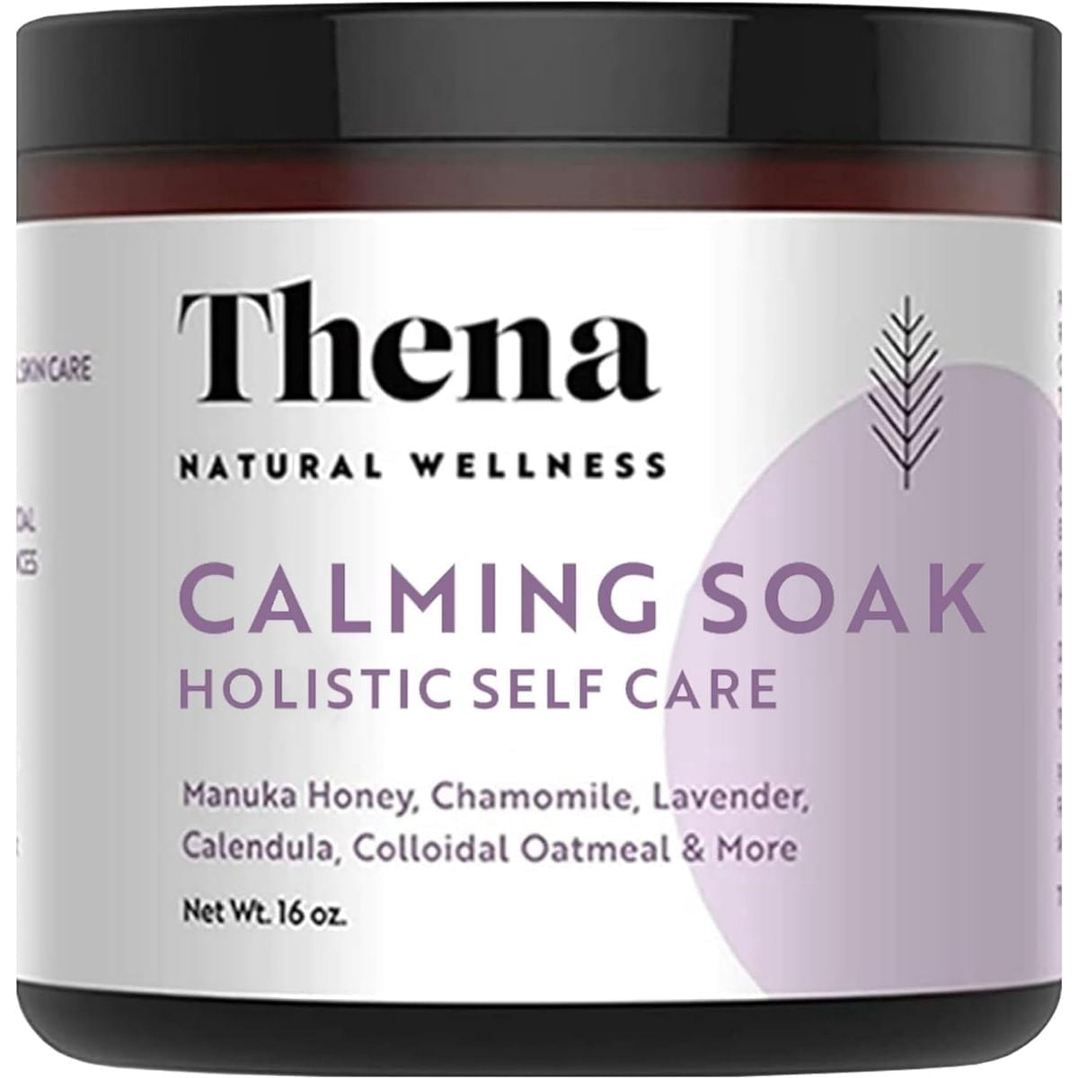 Thena Natural Wellness Calming Bath Soak 10% Colloidal Oatmeal for Dry ...