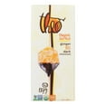 Theo Chocolate 70 Ginger Dark Chocolate Bars 3 Oz