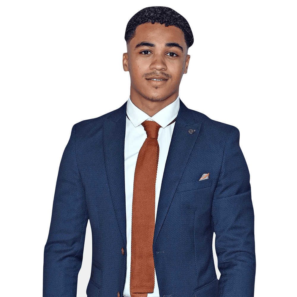 Theo Graham (Blue Suit) Half Body Buddy Cutout - Walmart.com