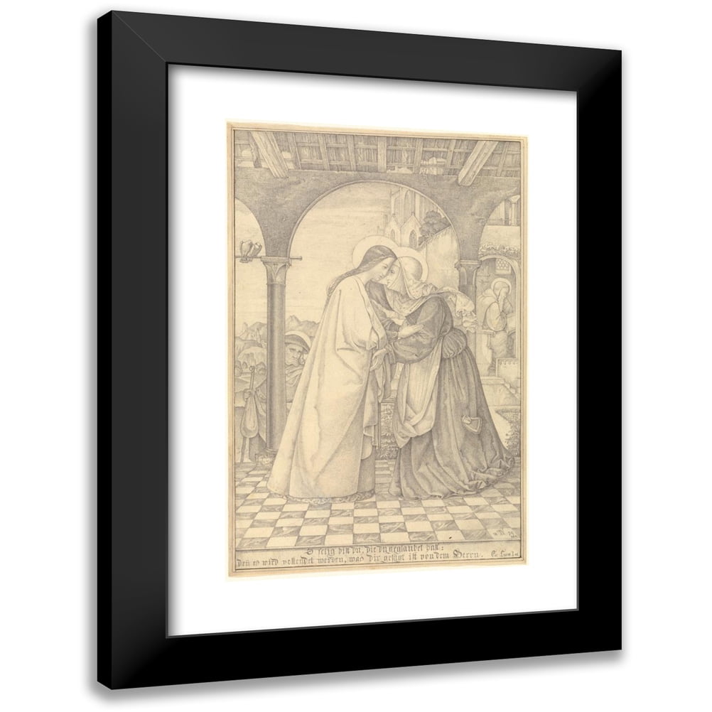 Theodor Rehbenitz 17x24 Black Modern Framed Museum Art Print Titled ...