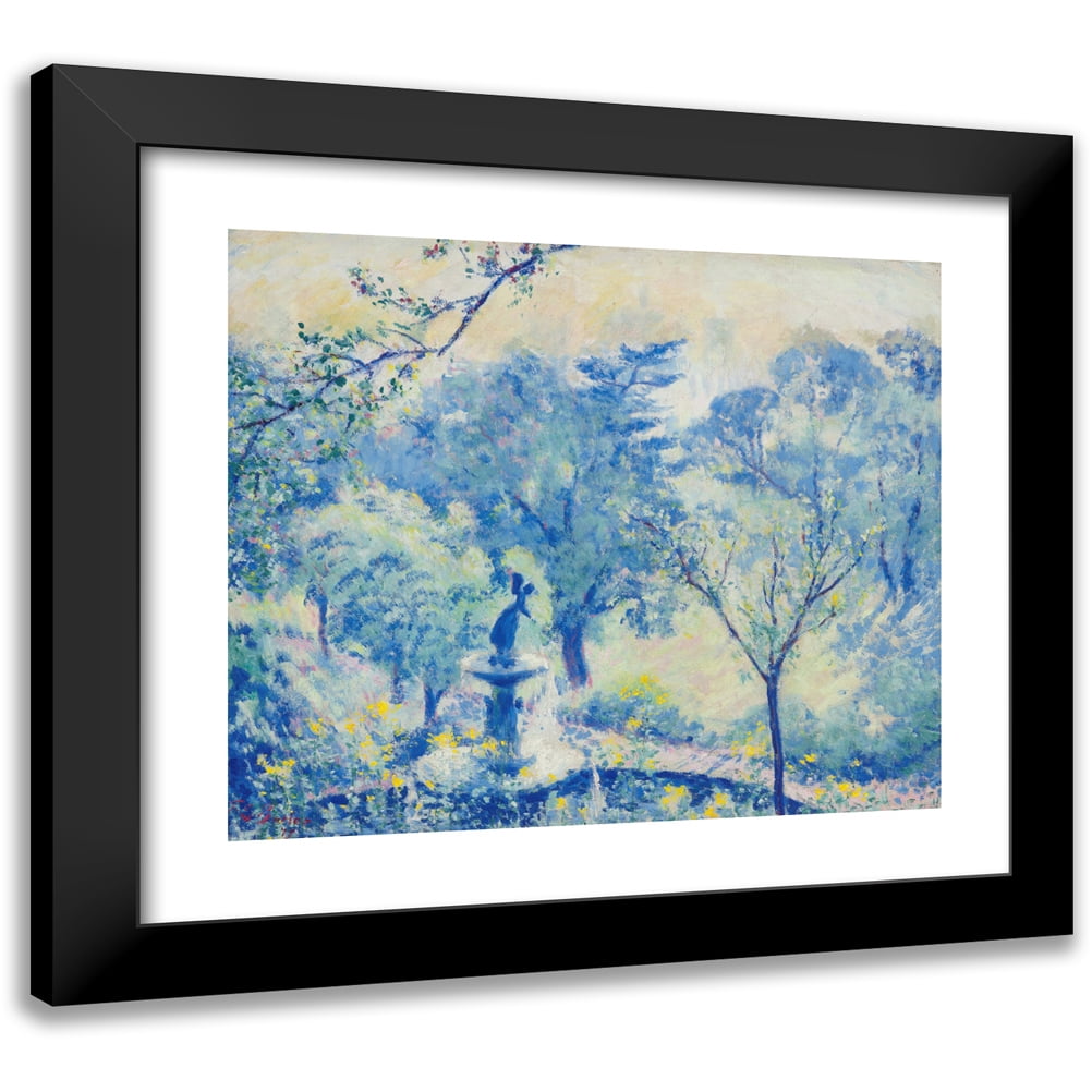 Theodore Earl Butler 14x12 Black Modern Framed Museum Art Print Titled ...