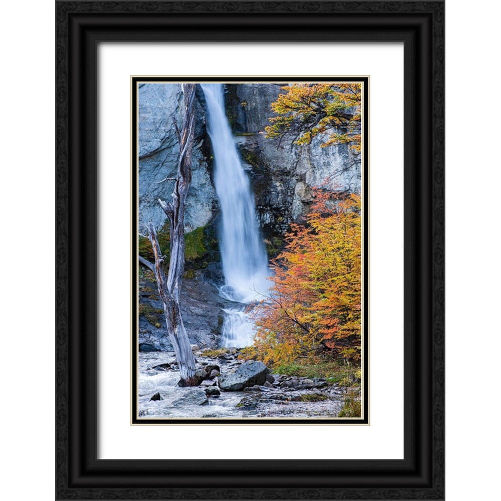 Theodore, George 11x14 Black Ornate Wood Framed with Double Matting ...