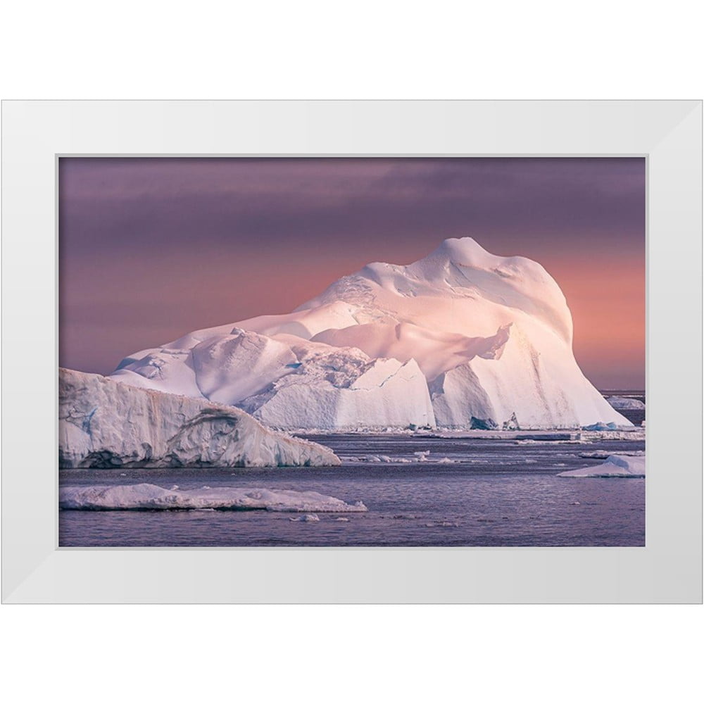 Theodore, George 24x17 White Modern Wood Framed Museum Art Print Titled ...