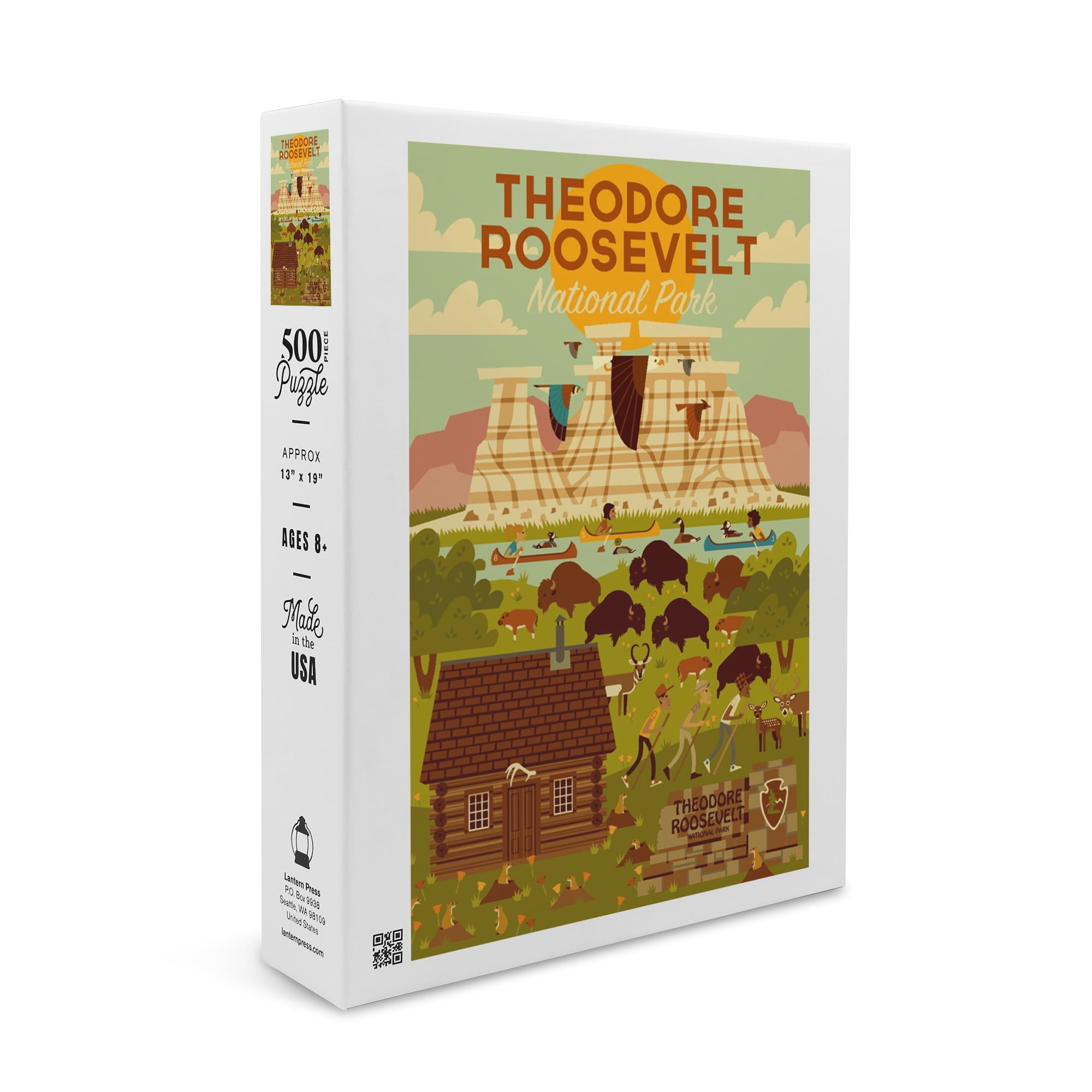 Theodore Roosevelt National Park, North Dakota, Geometric National Park ...