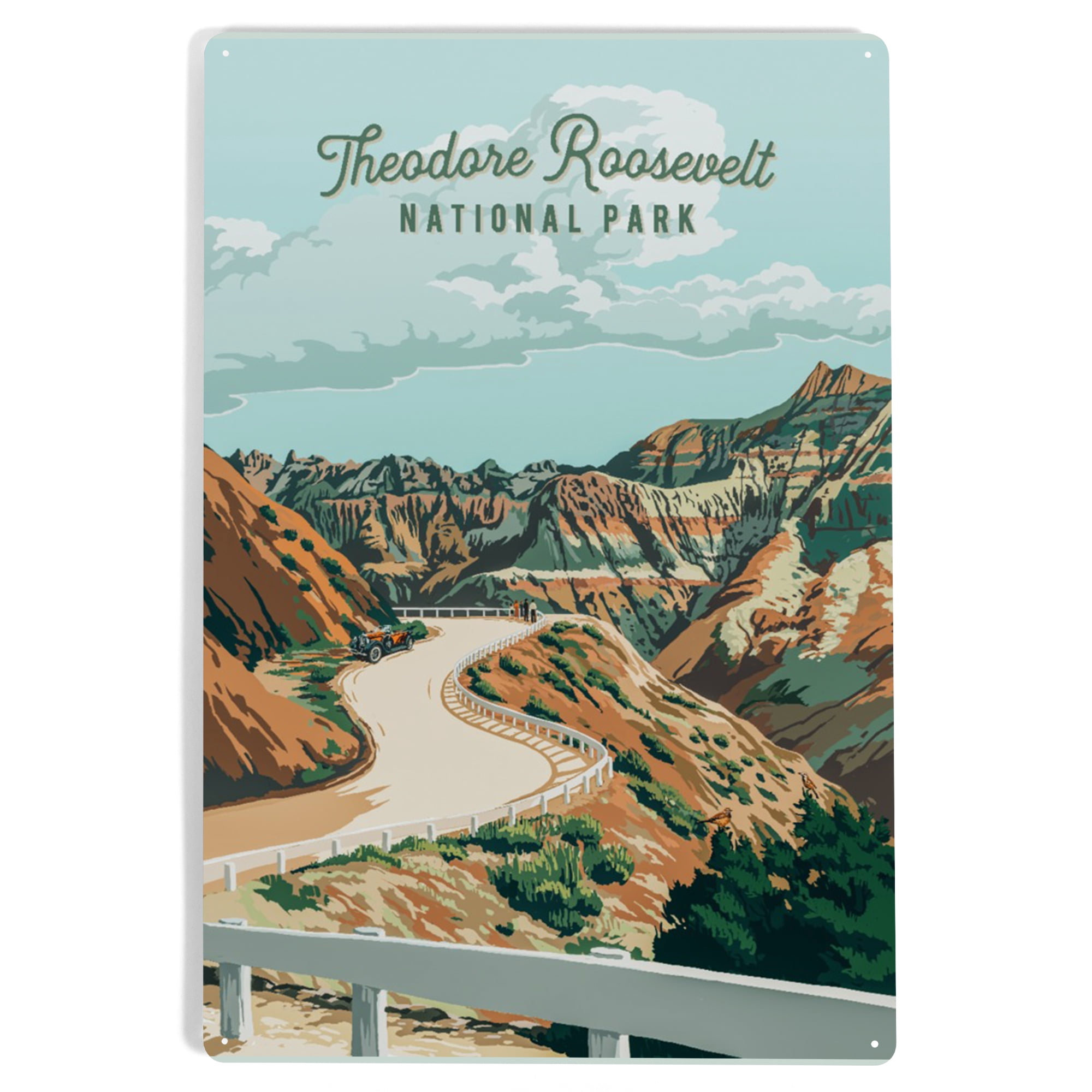 Theodore Roosevelt National Park, North Dakota, Painterly National Park ...