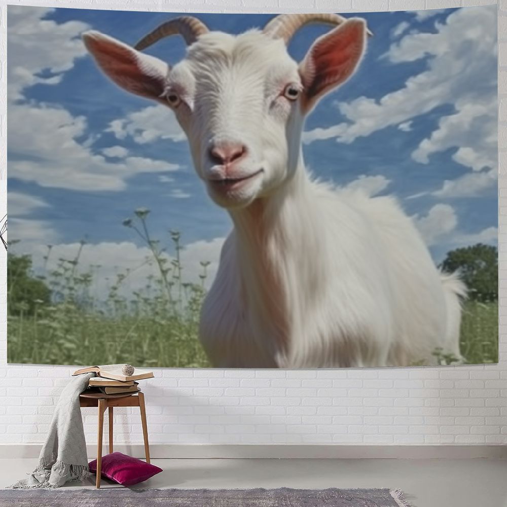 BCIIG Goat Tapestry Wall Hanging Unique Style Graphic Home Wall Decor ...