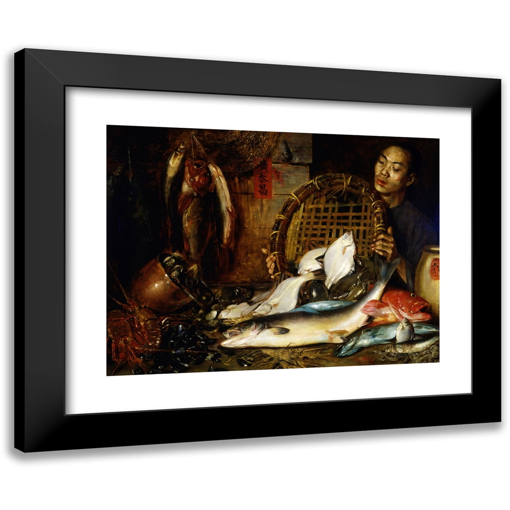 Theodore Wores 18x15 Black Modern Framed Museum Art Print Titled - The ...