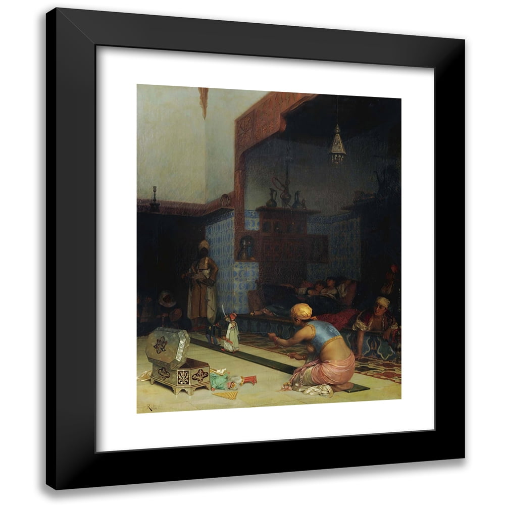 Theodoros Ralli 15x18 Black Modern Framed Museum Art Print Titled ...