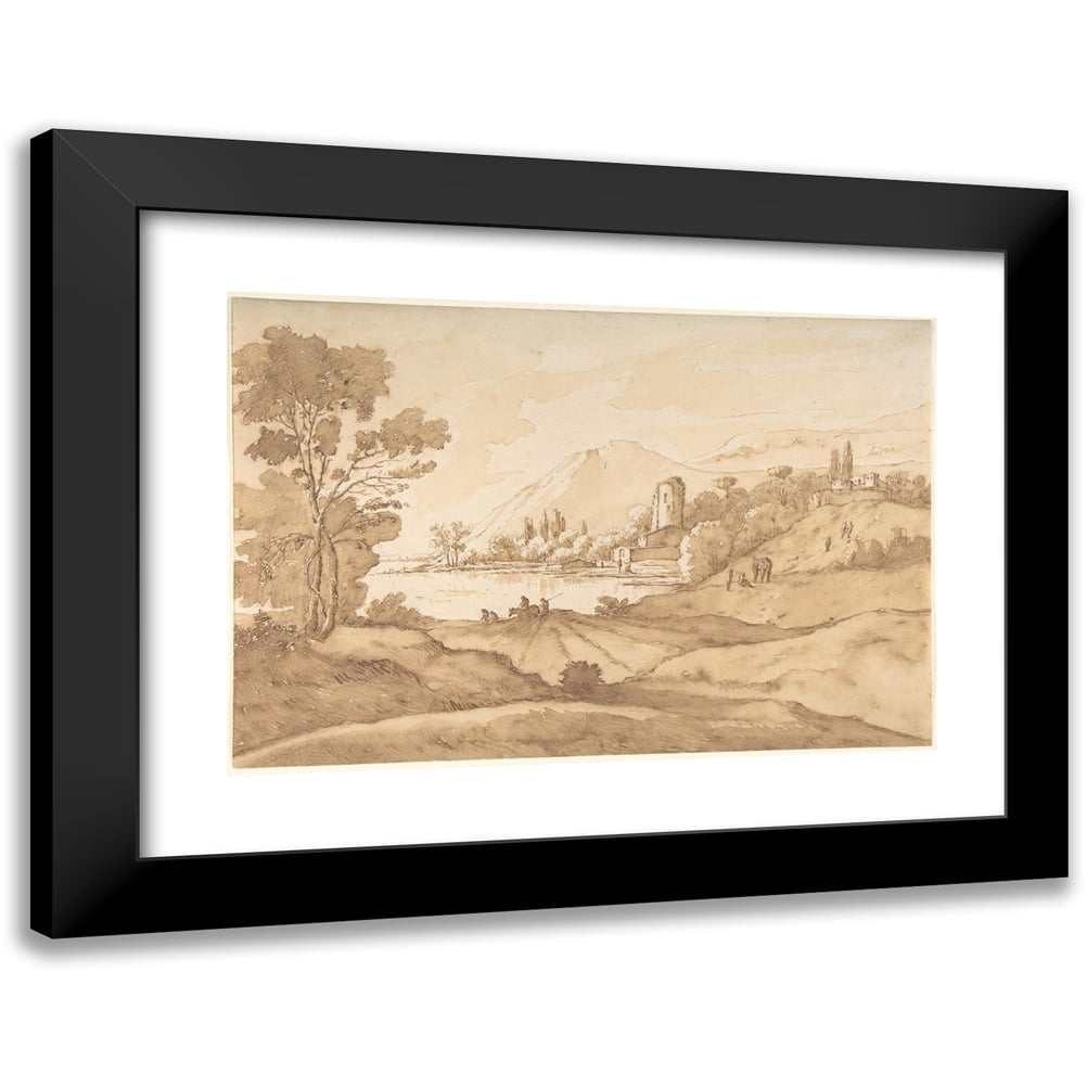 Theodorus Wilkens 24x18 Black Modern Framed Museum Art Print Titled ...