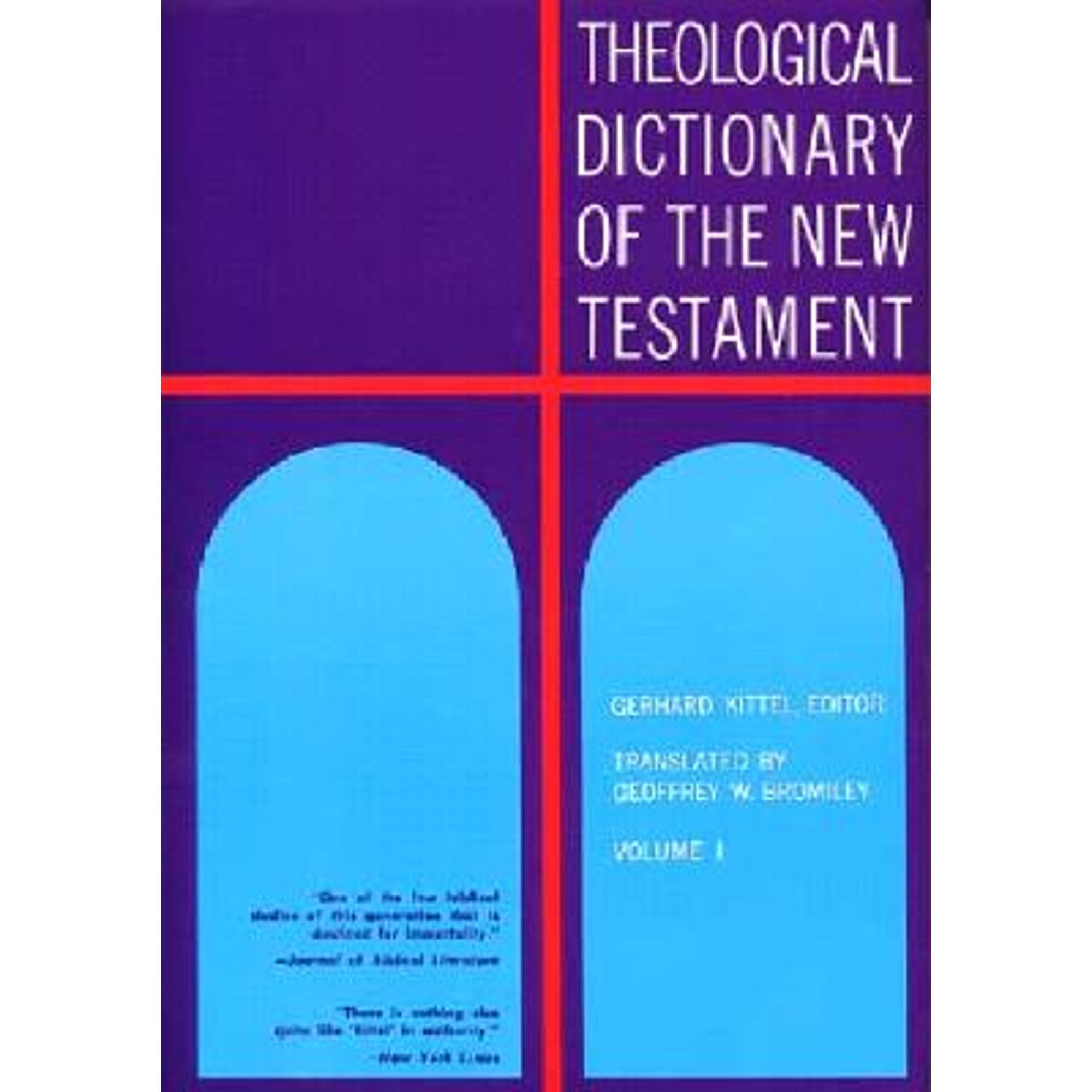 Pre-Owned Theological Dictionary of the New Testament (Volume I ...