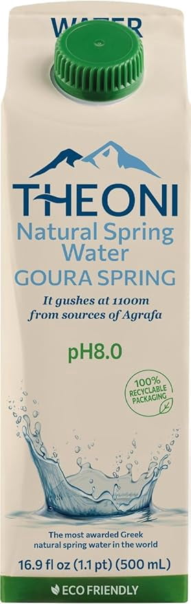 Theoni Natural Mineral Water Carton 16.9 fl oz - Walmart.com