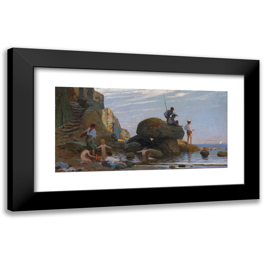 Theophil Preiswerk 18x11 Black Modern Framed Museum Art Print Titled ...
