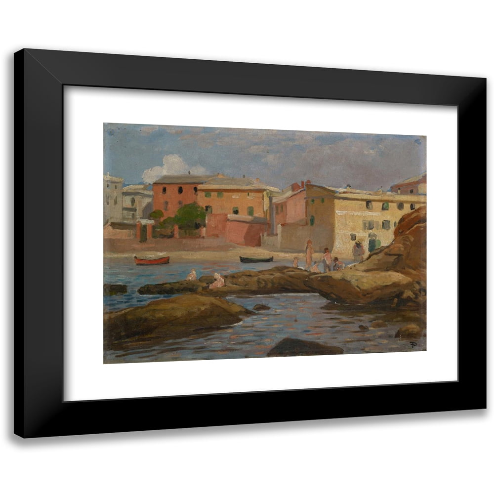 Theophil Preiswerk 24x19 Black Modern Framed Museum Art Print Titled ...