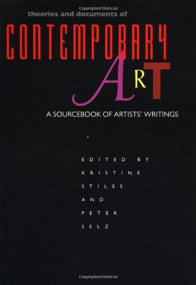 Pre-Owned Theories and Documents of Contemporary Art: A Sourcebook of ...