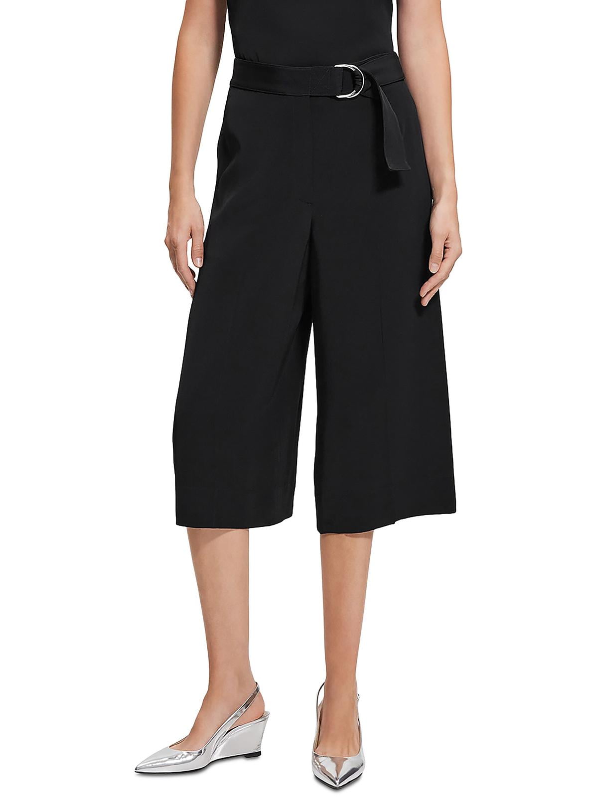 Theory Womens High Waist Cr Culottes - Walmart.com