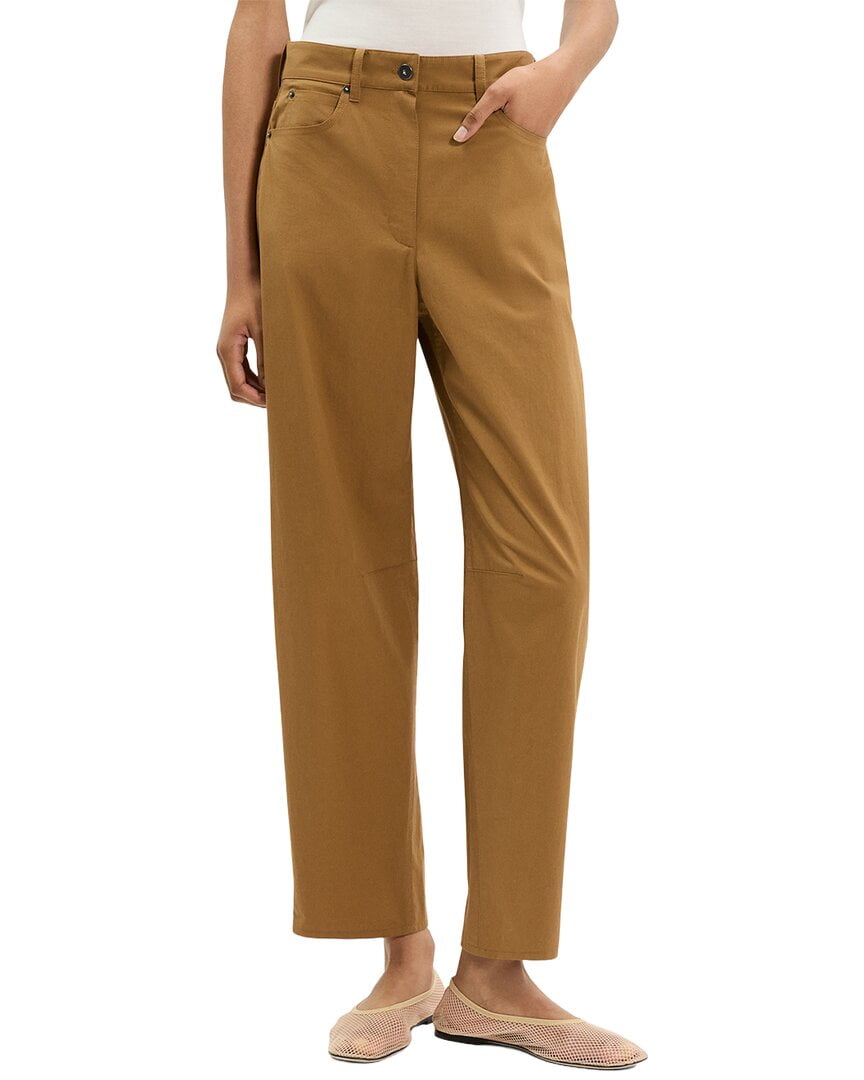 Theory womens Chino Drop Curve Pant, 10, Orange - Walmart.com