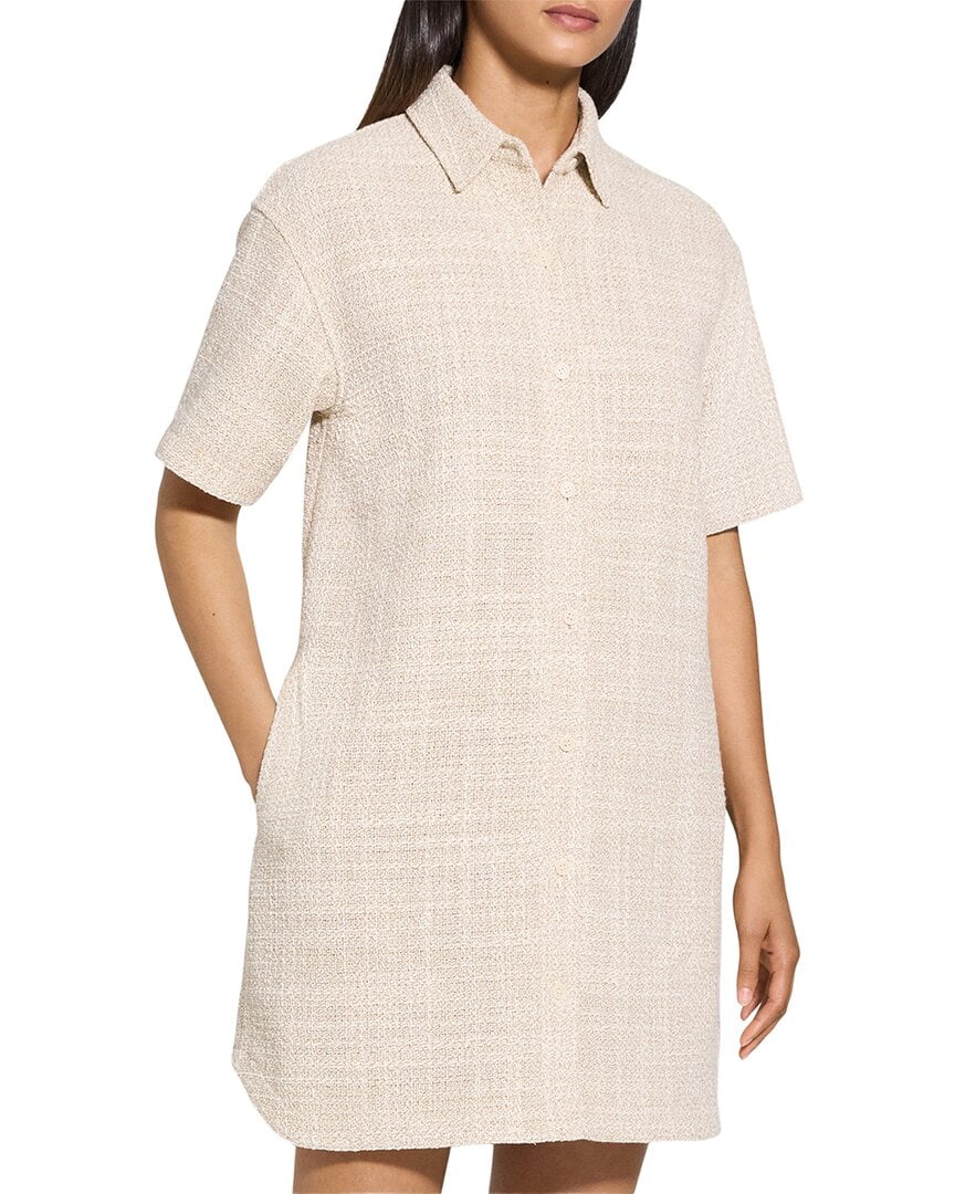 Theory womens Easy Mini Dress, m, Brown - Walmart.com