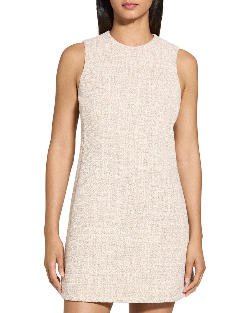 Theory womens Shift Dress, 6, Beige - Walmart.com