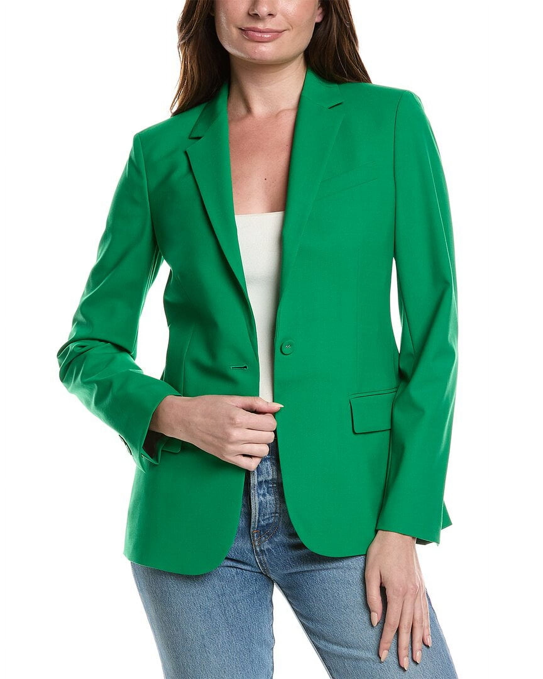 Theory womens Staple Wool-Blend Blazer, 6 - Walmart.com