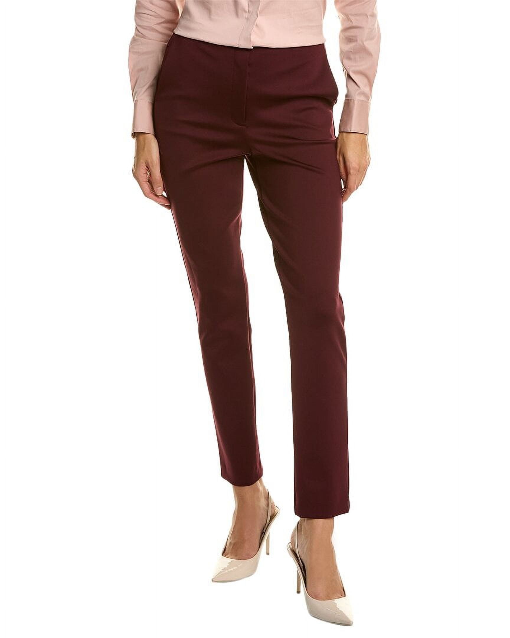 Theory Womens Tennyson Pant, 6, Red - Walmart.com