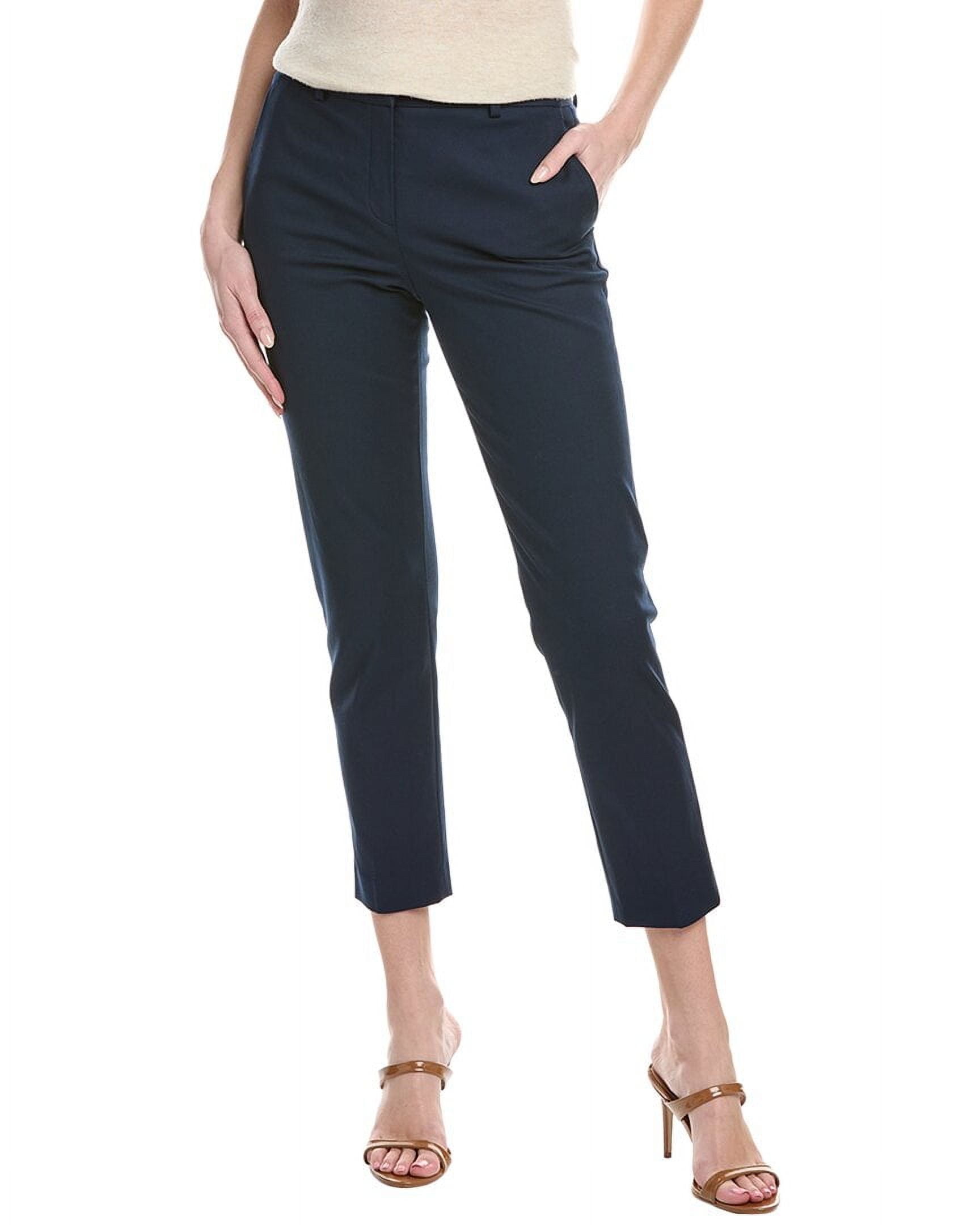 Theory womens Testra Pant, 0, Blue - Walmart.com