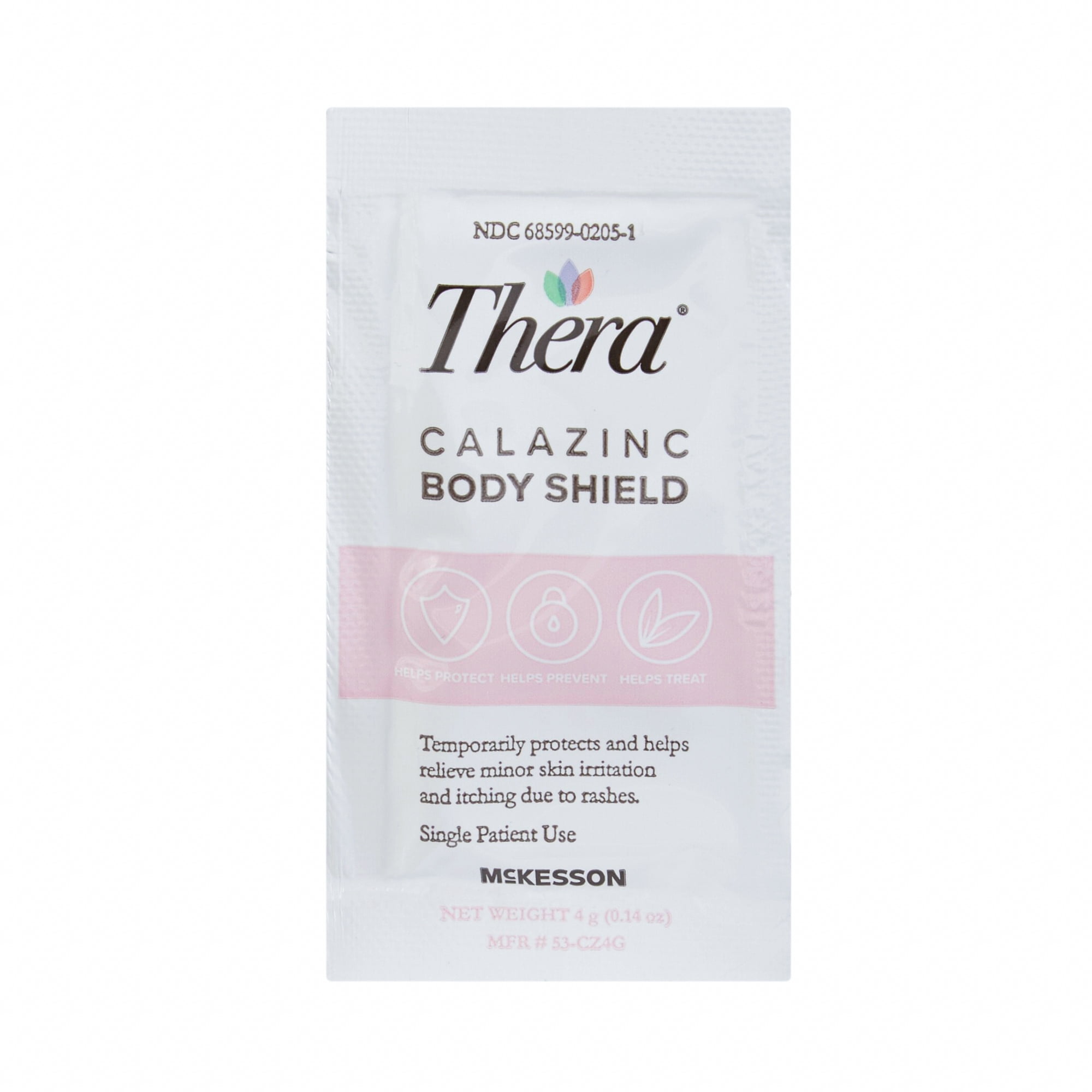 Thera Calazinc Body Shield Skin Cream for Dry, Itchy Skin - 4 gm Packet ...