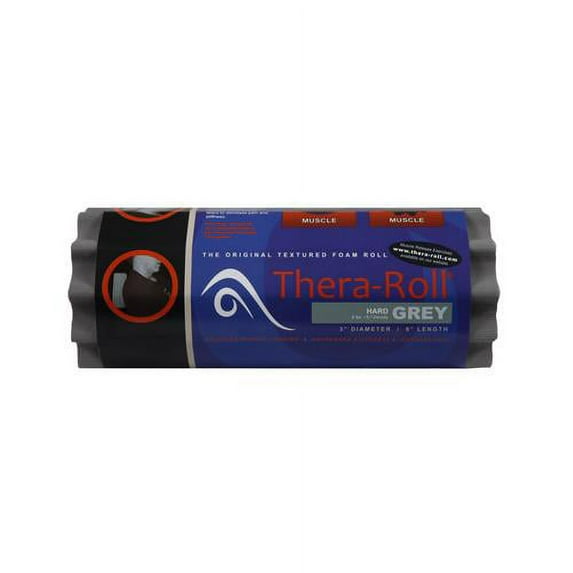 Thera-Roll? - 3" x 8", extra-firm, grey - Walmart.com