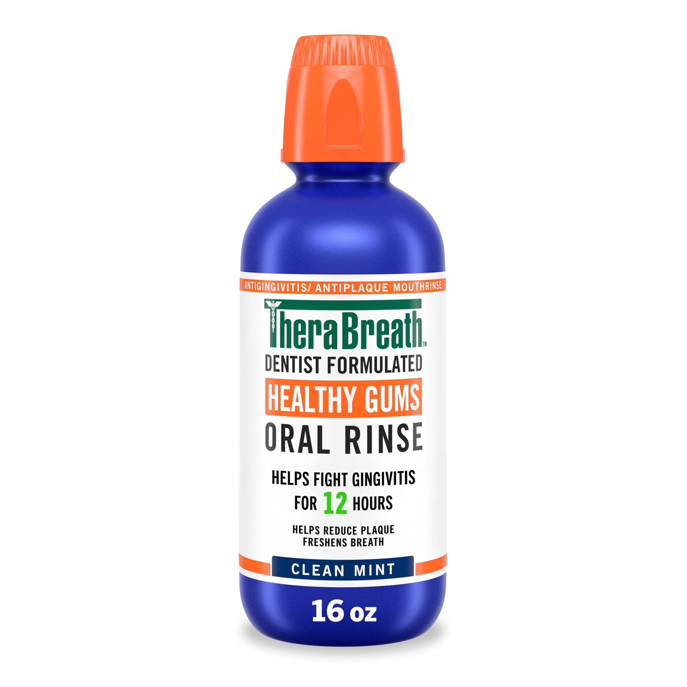 TheraBreath Healthy Gums Mouthwash, Antigingivitis & Bleeding Gums ...