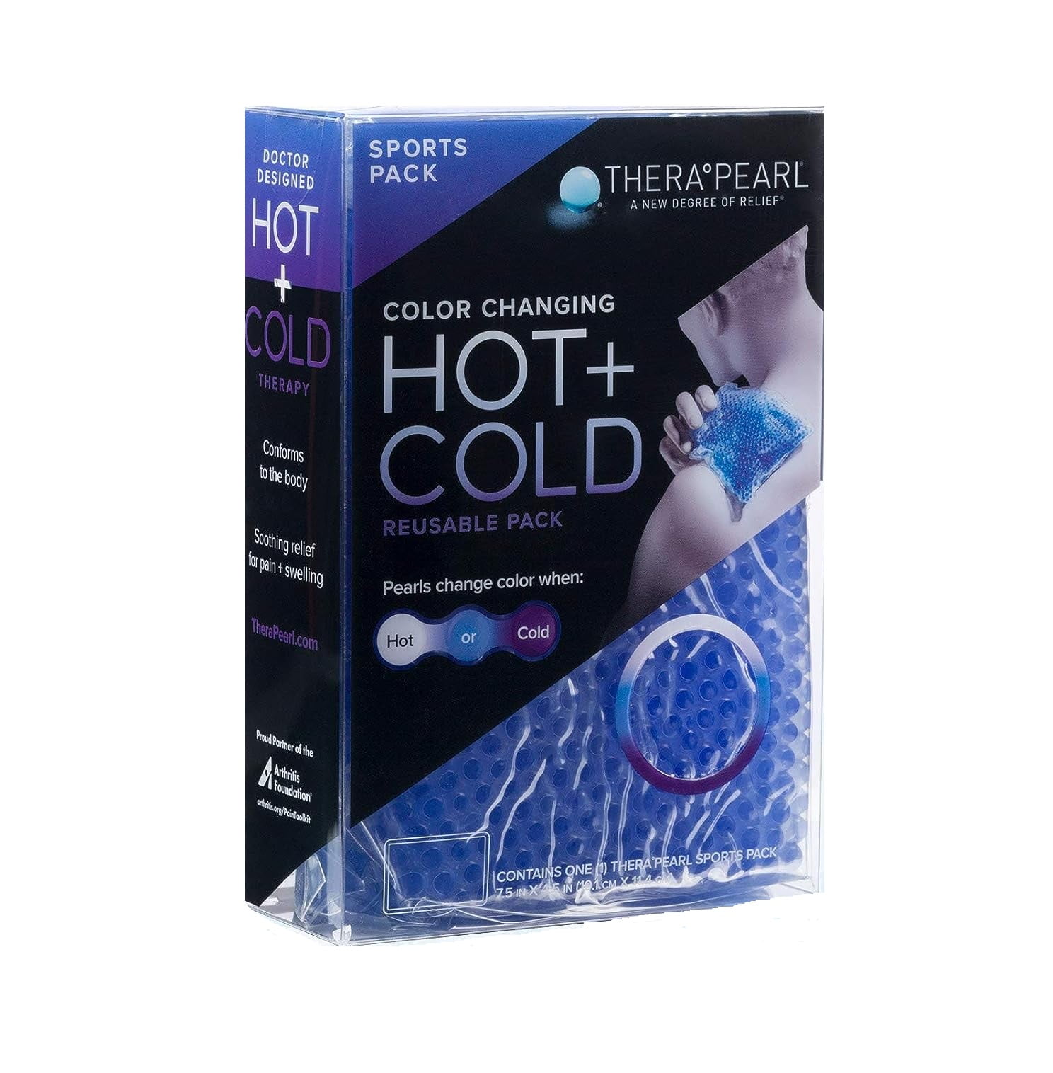 TheraPearl Reusable Hot and Cold Sports Pack - Walmart.com