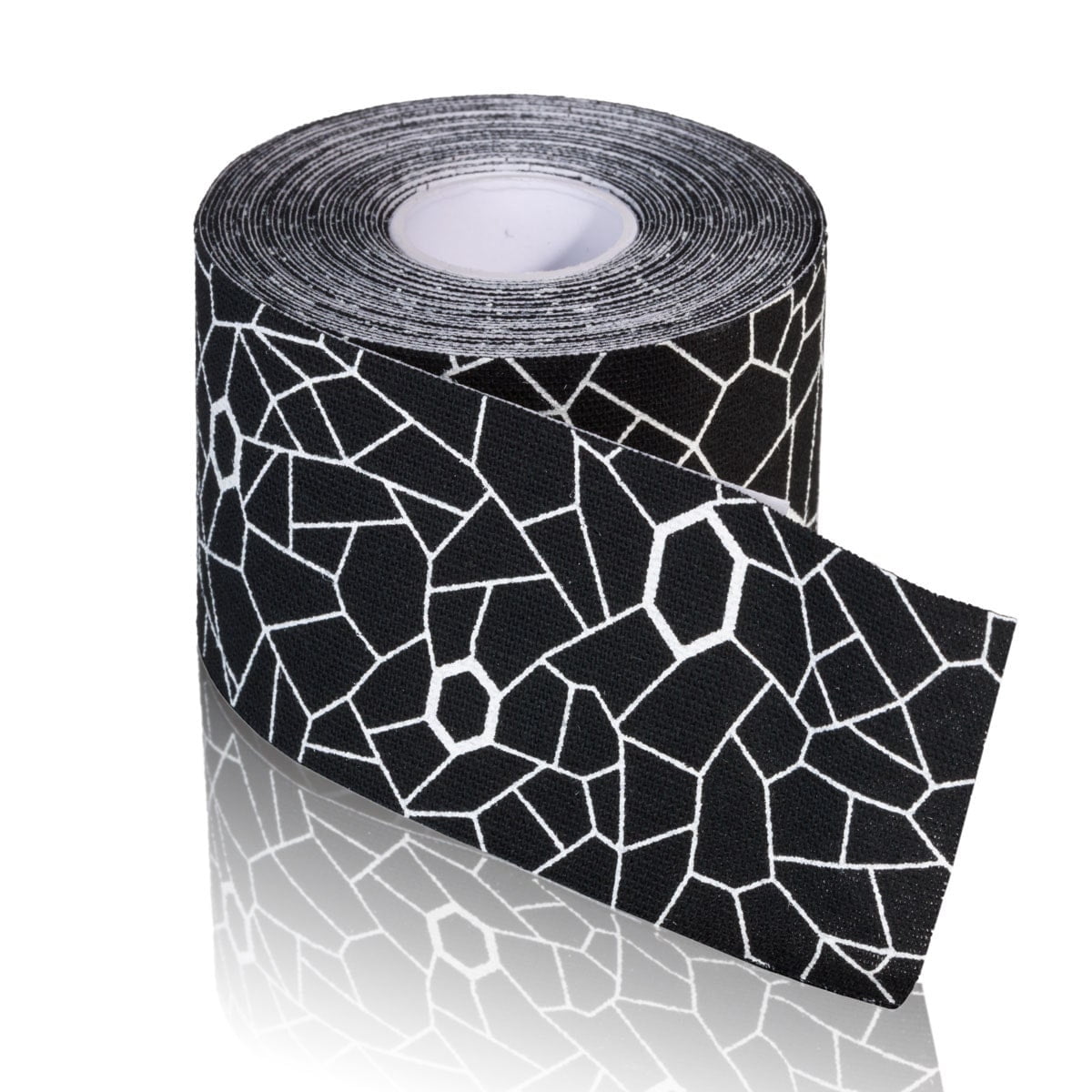 THERABAND Kinesiology Tape - 2" x 16.4' Feet - Black / White, Each HSA ...