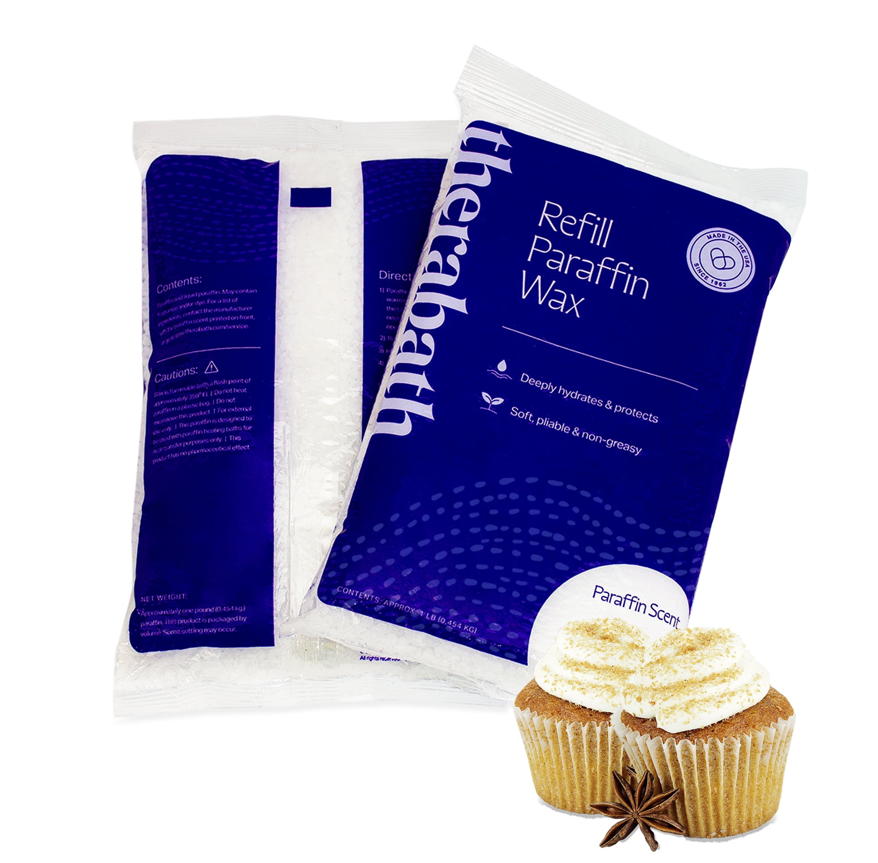 Therabath Bulk Household Moisturizing Paraffin Wax Refill - 6lb ...