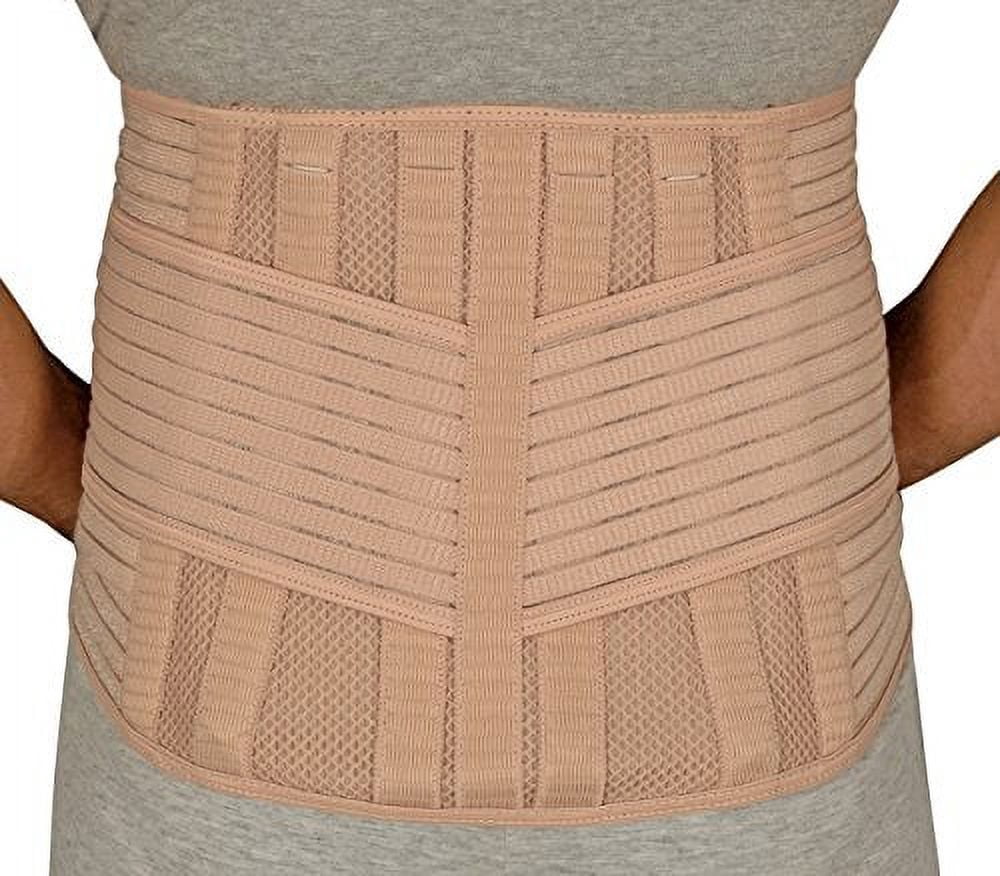 Therall Heat Retaining Back Support, Beige, Large - Walmart.com