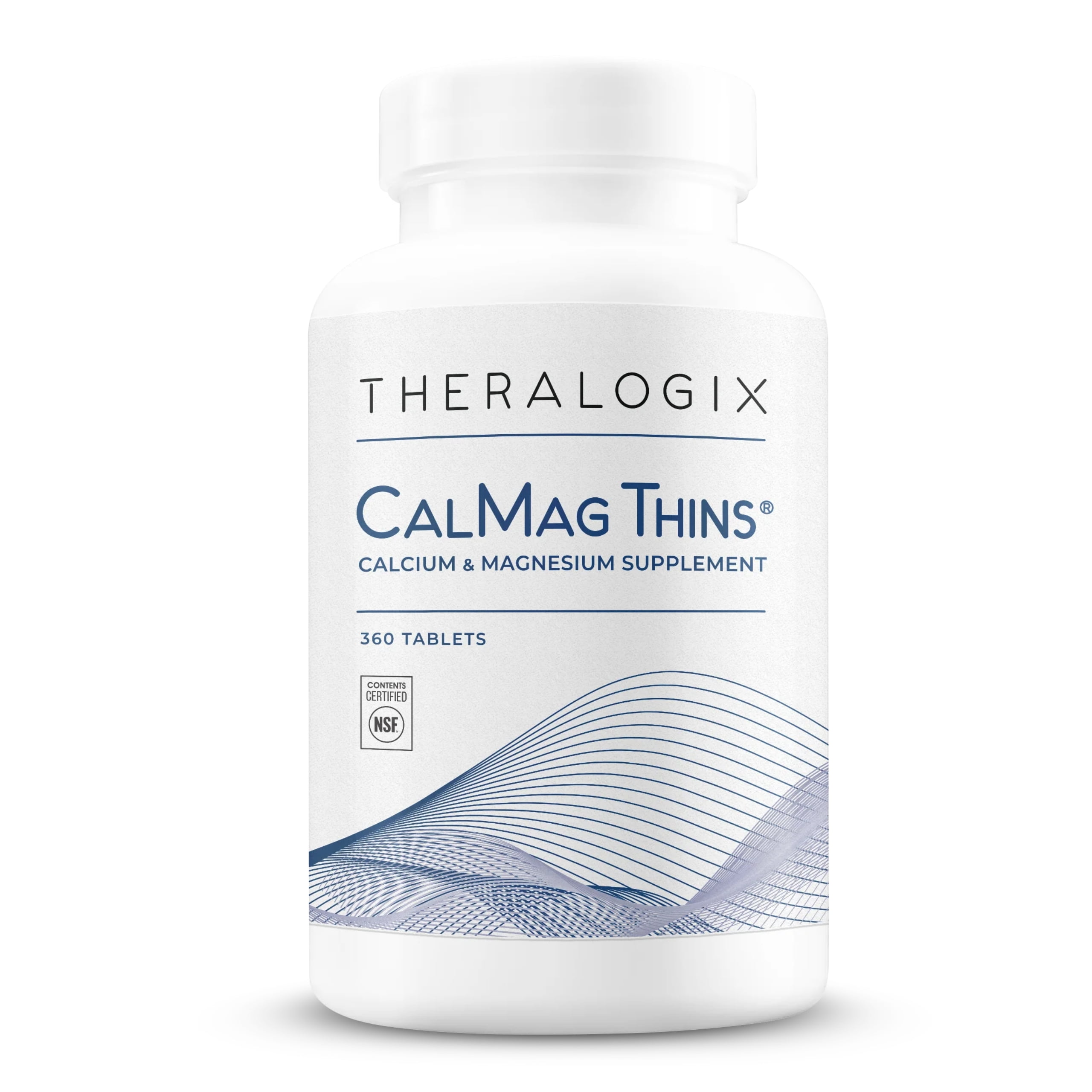 Theralogix CalMag Thins Calcium & Magnesium Supplement - Bone Support ...
