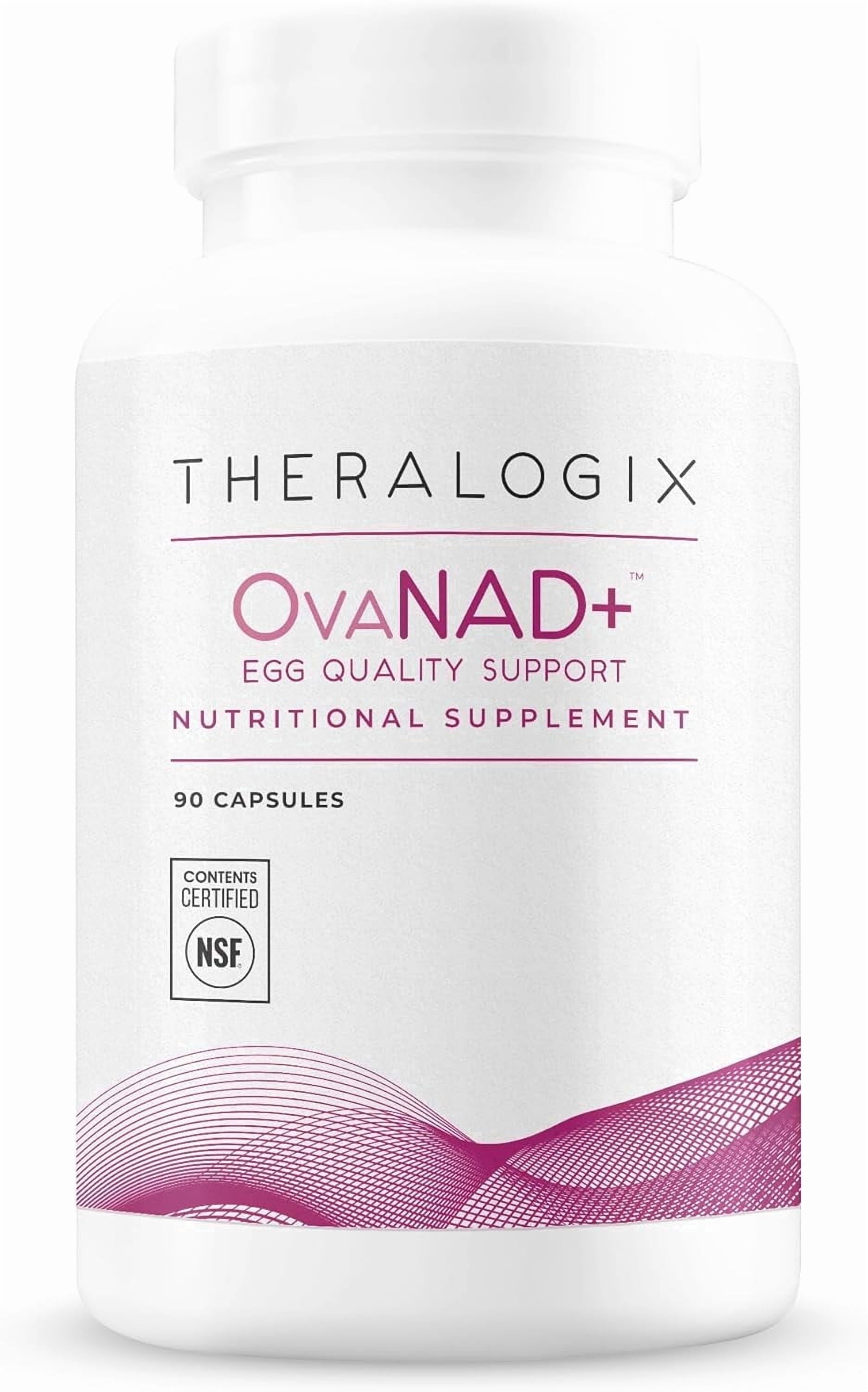 Theralogix, OvaNAD+ Egg Quality Support, Nicotinamide Riboside (NR ...