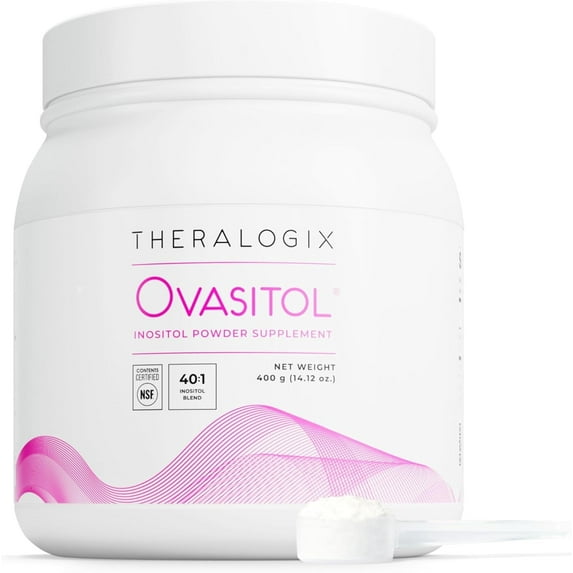 Free Shipping! Theralogix Ovasitol Inositol Powder 90-Day Supply - Myo ...