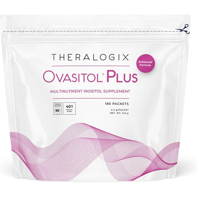 Theralogix, Ovasitol Plus, Metabolic Health Supplement, Myo-Inositol ...