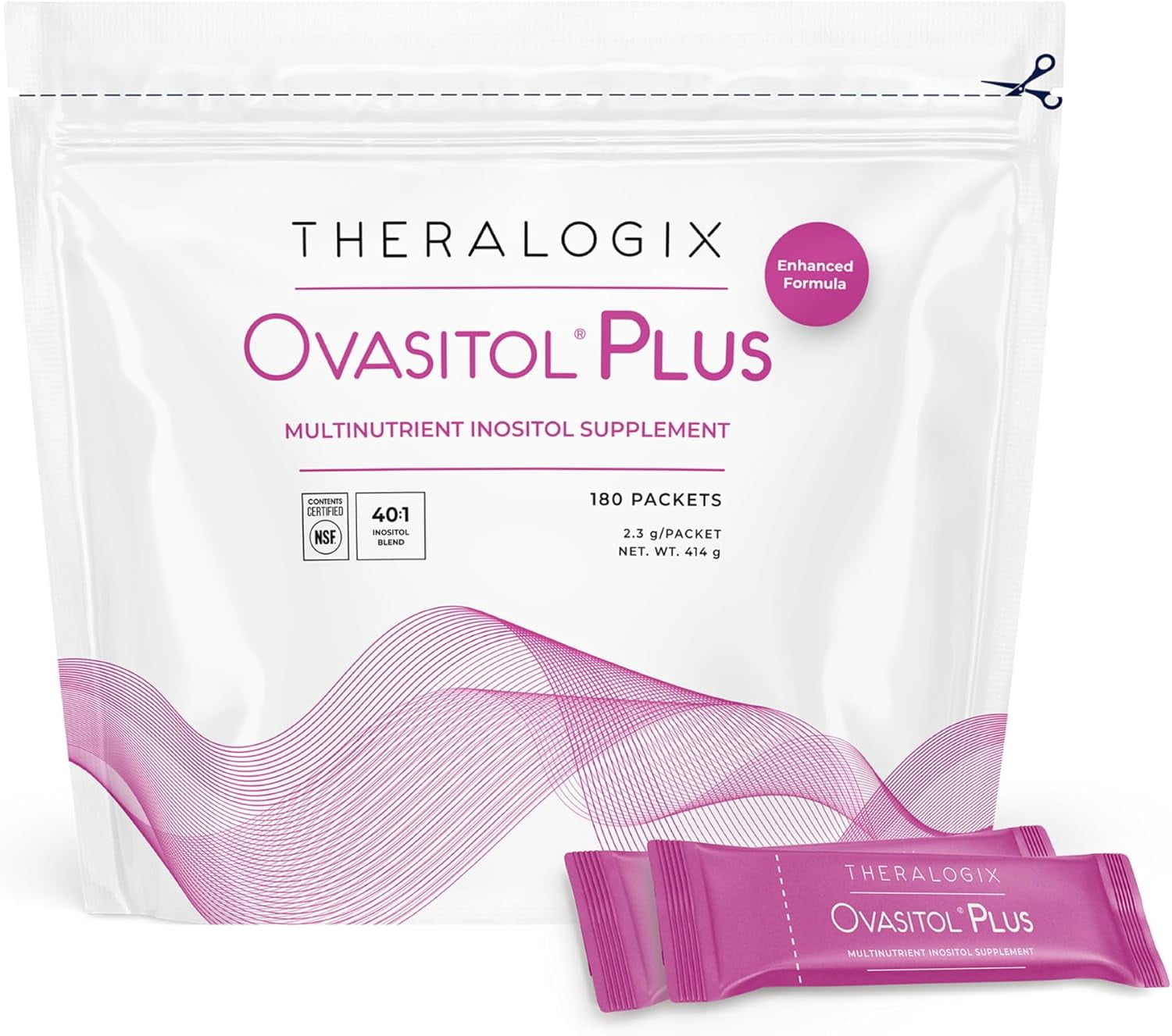 Free Shipping! Theralogix Ovasitol Plus Metabolic Health Supplement ...