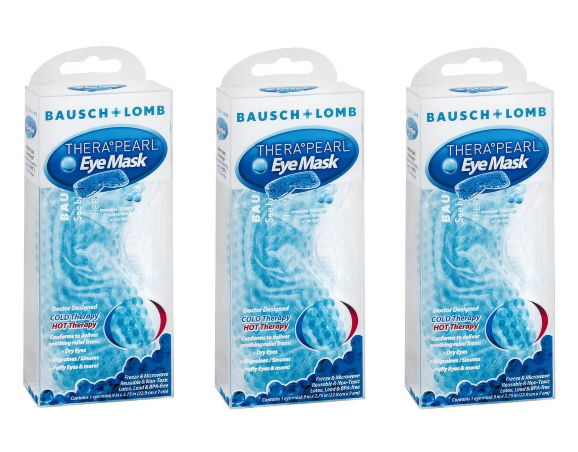 Therapearl Cold & Hot Eye Mask 1 ea (Pack of 3) - Walmart.com