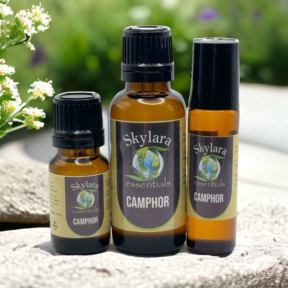 Therapeutic Grade Camphor Essential Oil - Natural and Cooling ...